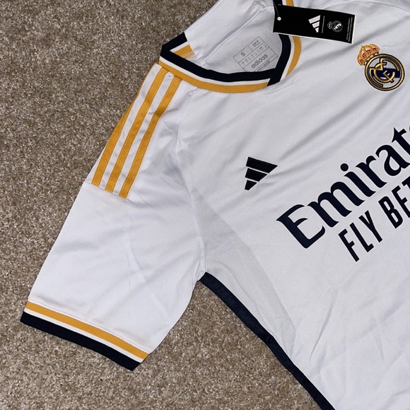adidas | Shirts | Adidas Real Madrid 2232024 Mens Home Soccer Jersey ...